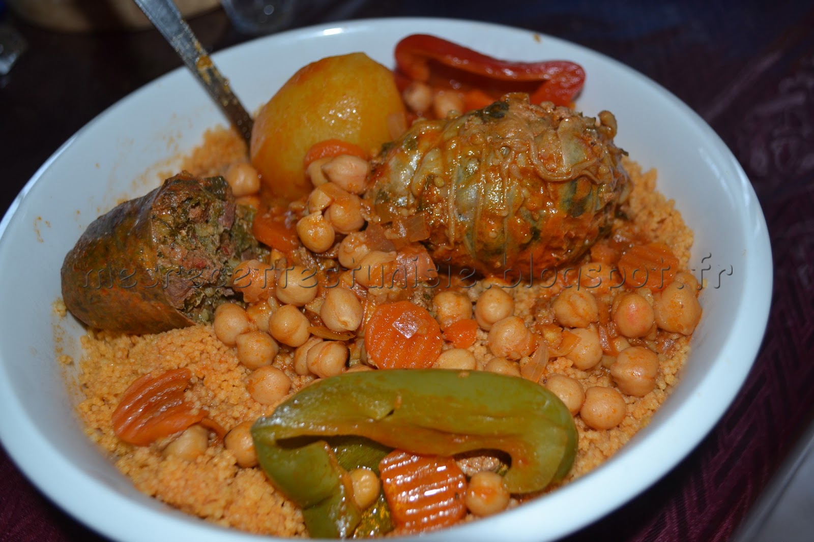 Recettes Tunisiennes JIJI: Couscous au Osben/Dawara