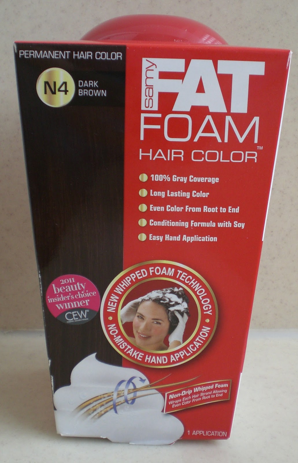 GLAMBO: Samy Fat Foam Hair Color Review
