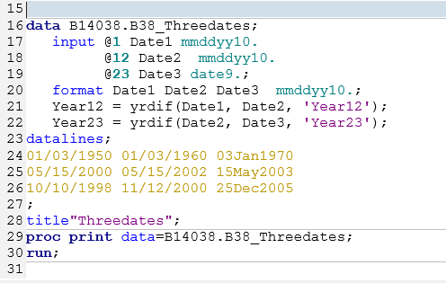 SAS Assignment: Learning SAS Through Program