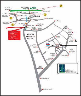 KLD Ready Mixed Concrete @ Bandar Penawar: LOCATIONS