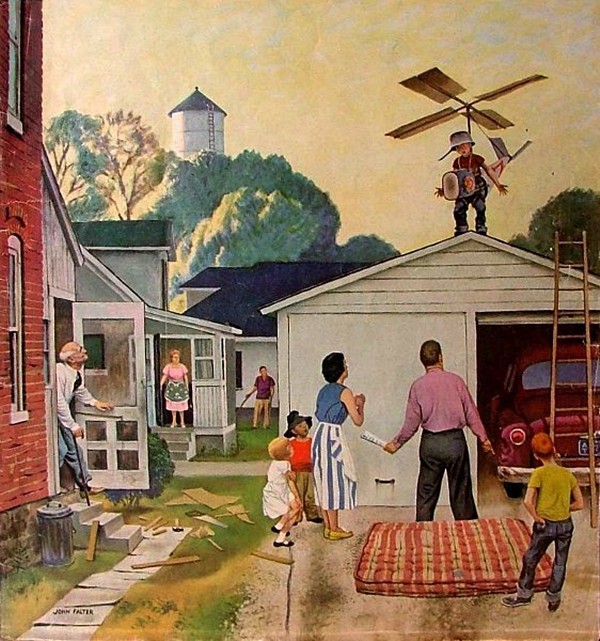 Il mondo di Mary Antony: John Falter (1910 – 1982)