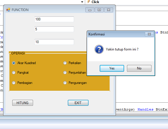 Belajar Microsoft Visual Basic 2008: PROCEDURE,FUNCTION DAN MODULE PADA VB.NET - MODUL_10