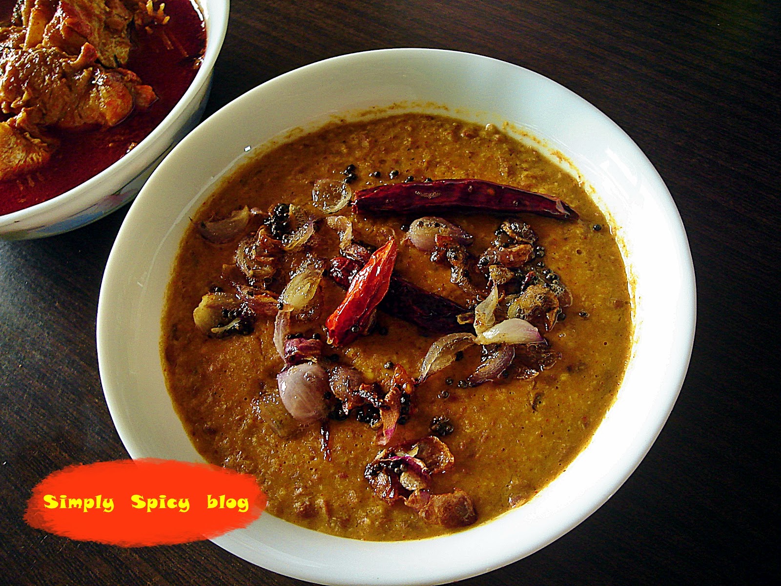 Simply Spicy: Roasted Vanpayar Curry