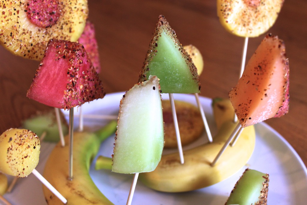 Flavors of the Sun: Chiles and Fruit--an Easy Snack