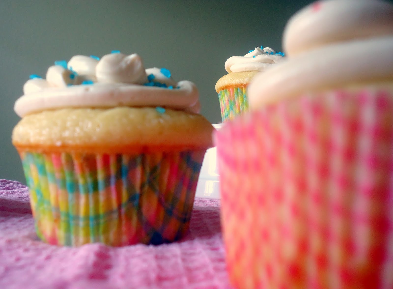 This Woman Cooks: Sweet Treats Week #1: Vanilla Cupcakes with ...