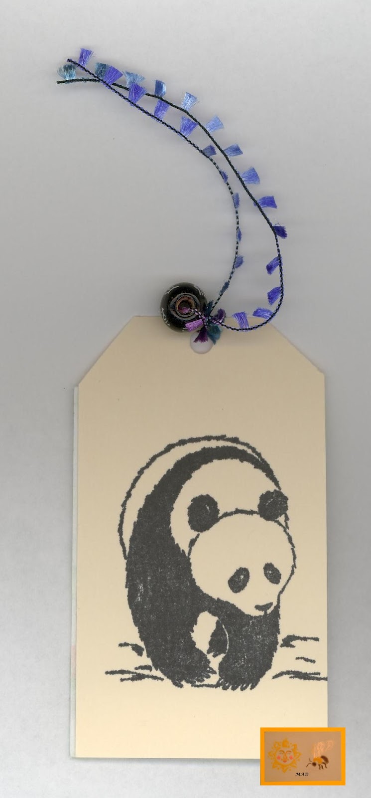 Created by Sunshine HoneyBee: Oriental Panda Tag