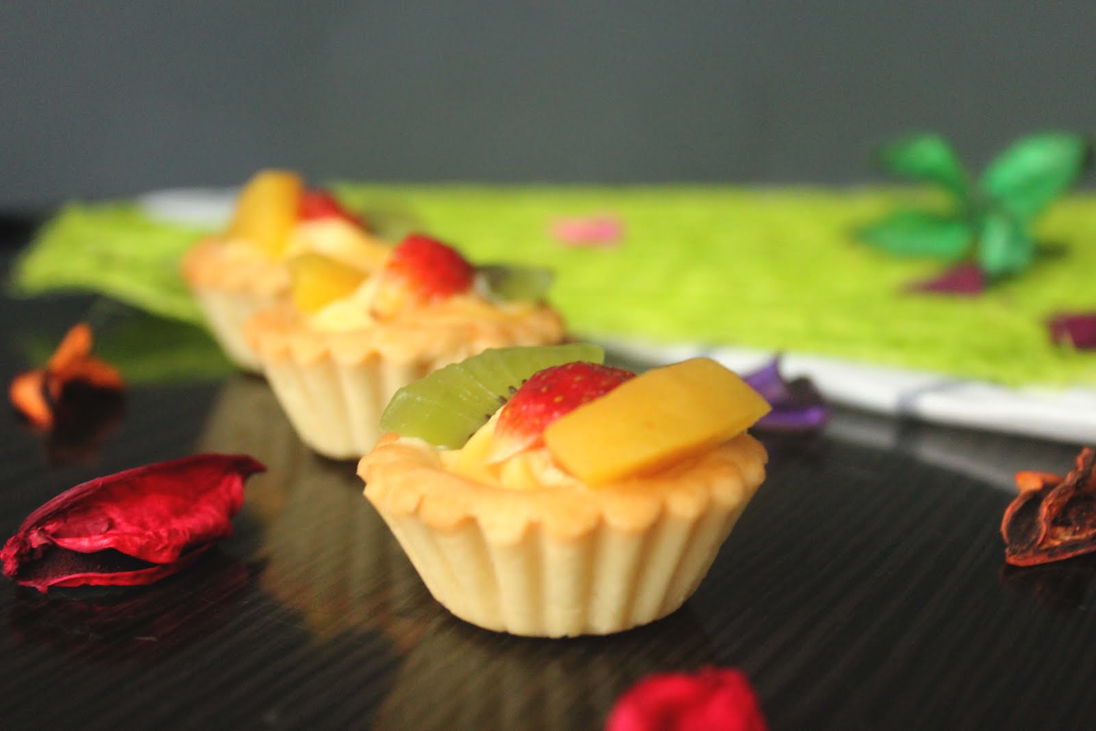 Mini Fruit Tartlet - Shinies Kitchen Diary