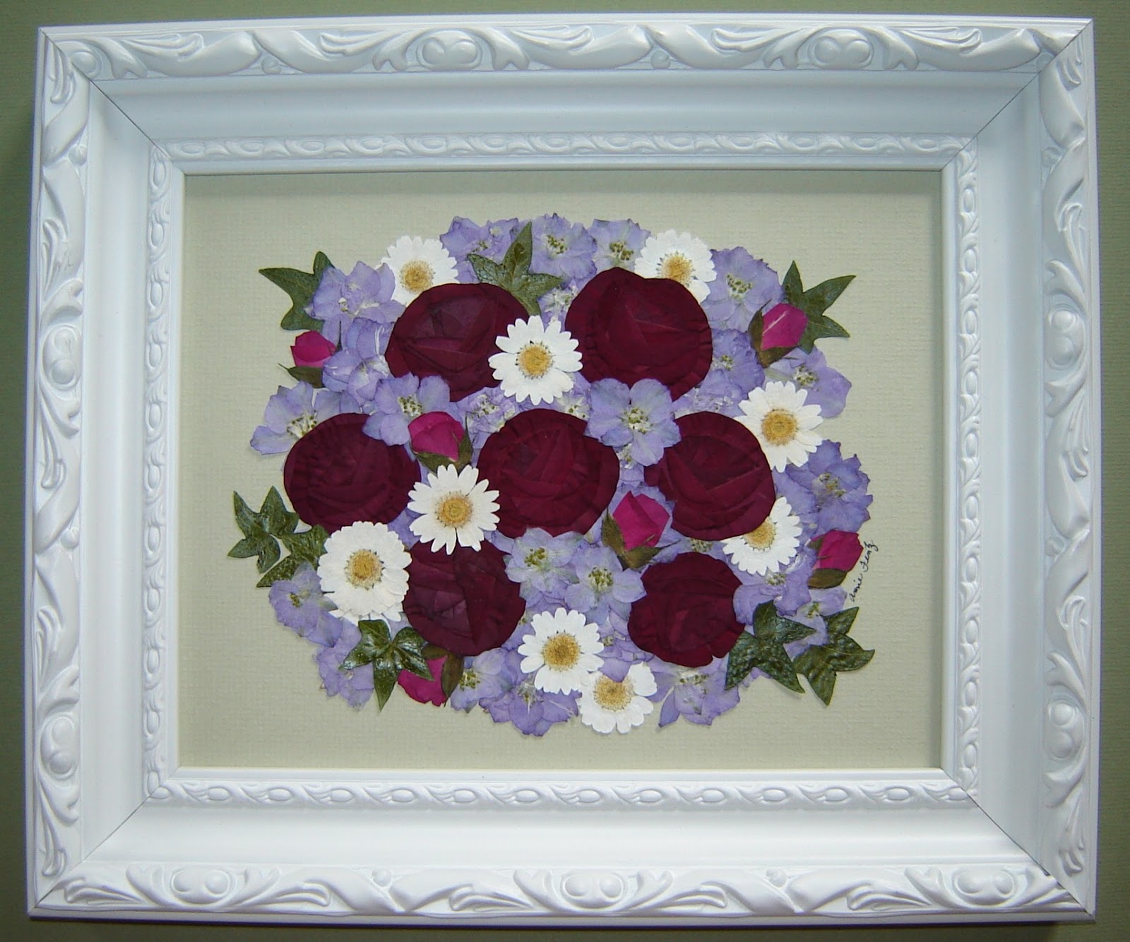 Pressed Garden: Pressed Flower Art From Memorial Flowers