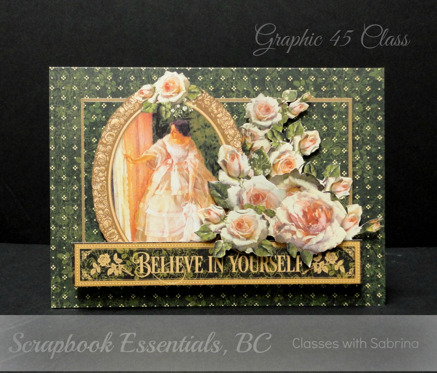 Favourites of 2017 # 2 - Graphic 45 Card Classes | Aspiring to Creativity