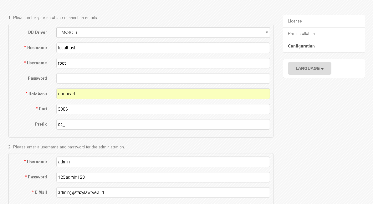 Membuat Web e-Commerce Menggunakan CMS OpenCart