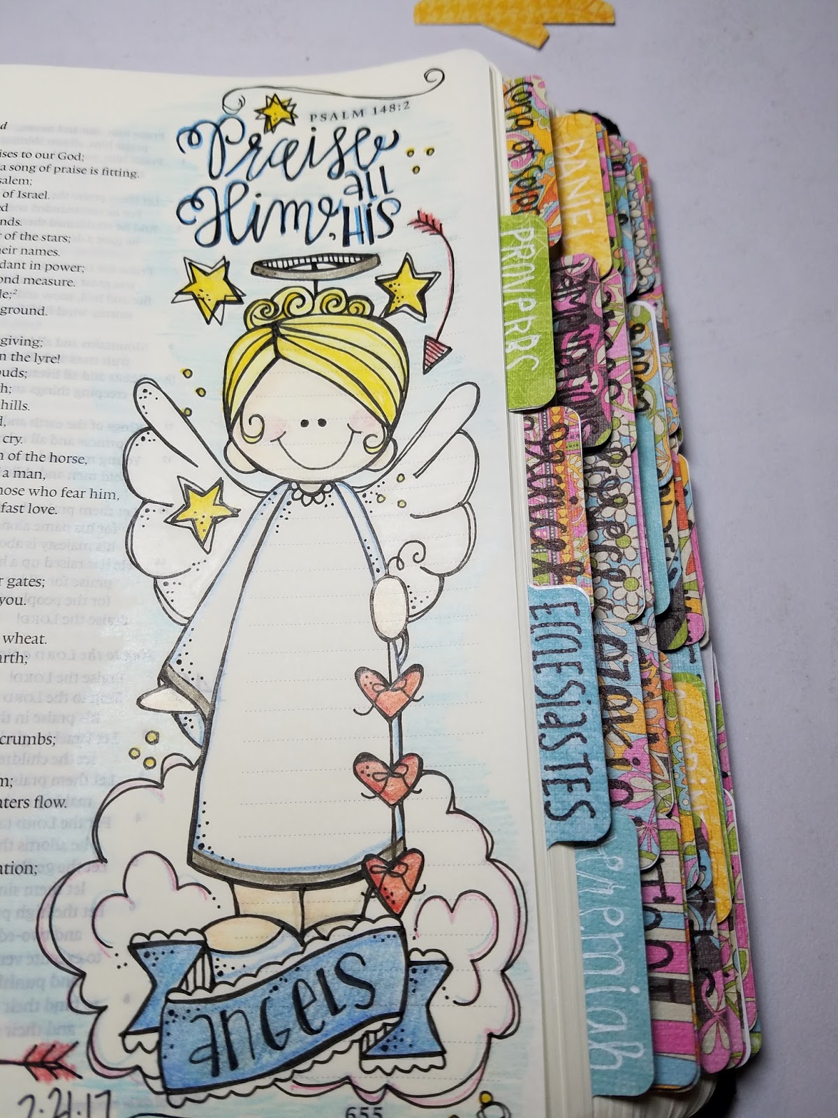 Melonheadz LDS illustrating: Bible Journaling