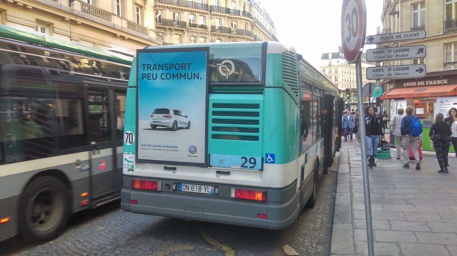 Un passage en bus hybride imposé pour les lignes de bus RATP 29 (Lagny ...
