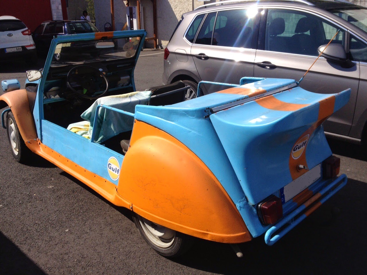 Rheinland-Cruiser: lustiger 2CV