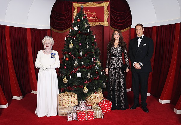 Wax figures of Prince William and Catherine presented in Sydney