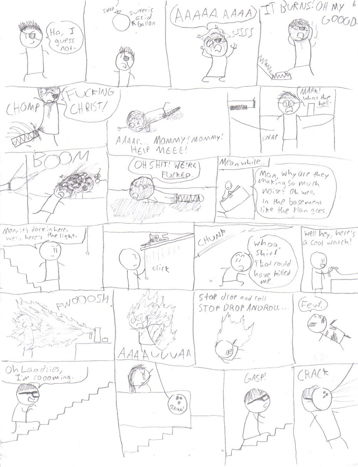 COMIC TIME (JP's Comics): HOME ALONE Part 5: Retaliation