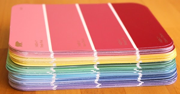 10 Fun Paint Chip DIY Projects - Handy DIY