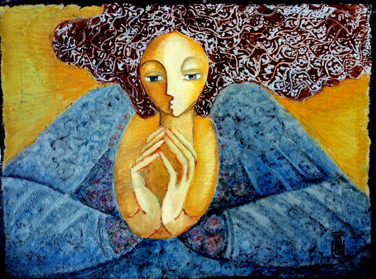 Guity Novin's Paintings : My oil& mixed-media (2014-2015)©