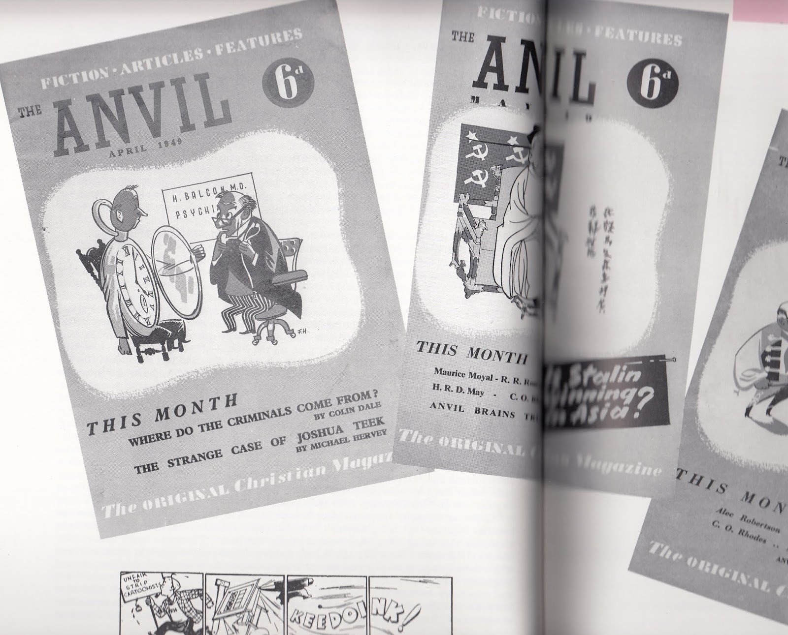 Boys Adventure Comics: Anvil magazine - a guide