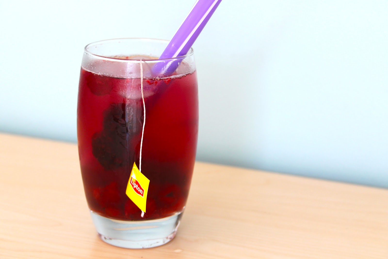 Thé froid aux fruits rouges — Slanelle Style