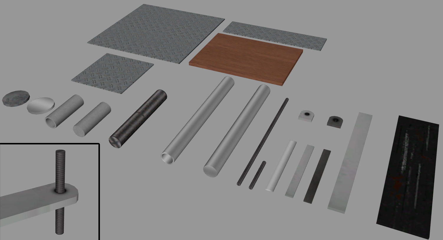 Furze's Box (76 peças) - Tuning Mod Parts - Peças para Tuning Mod (GTA SA)