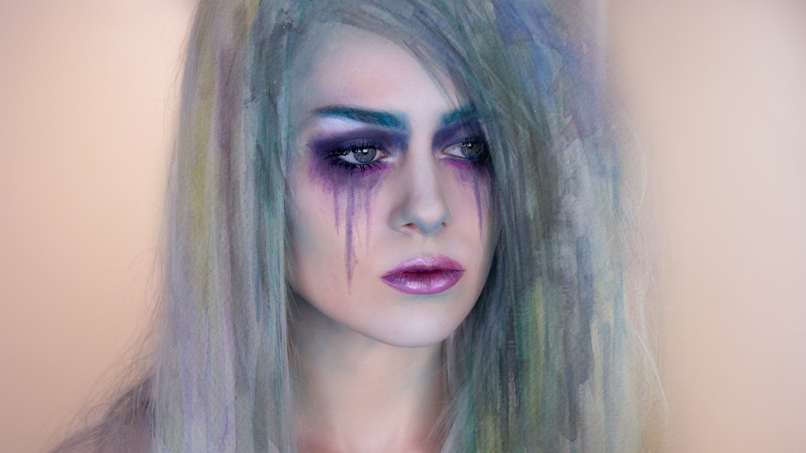 Emma Pickles: Watercolour Painting Makeup (Collaboration with Lena Danya)