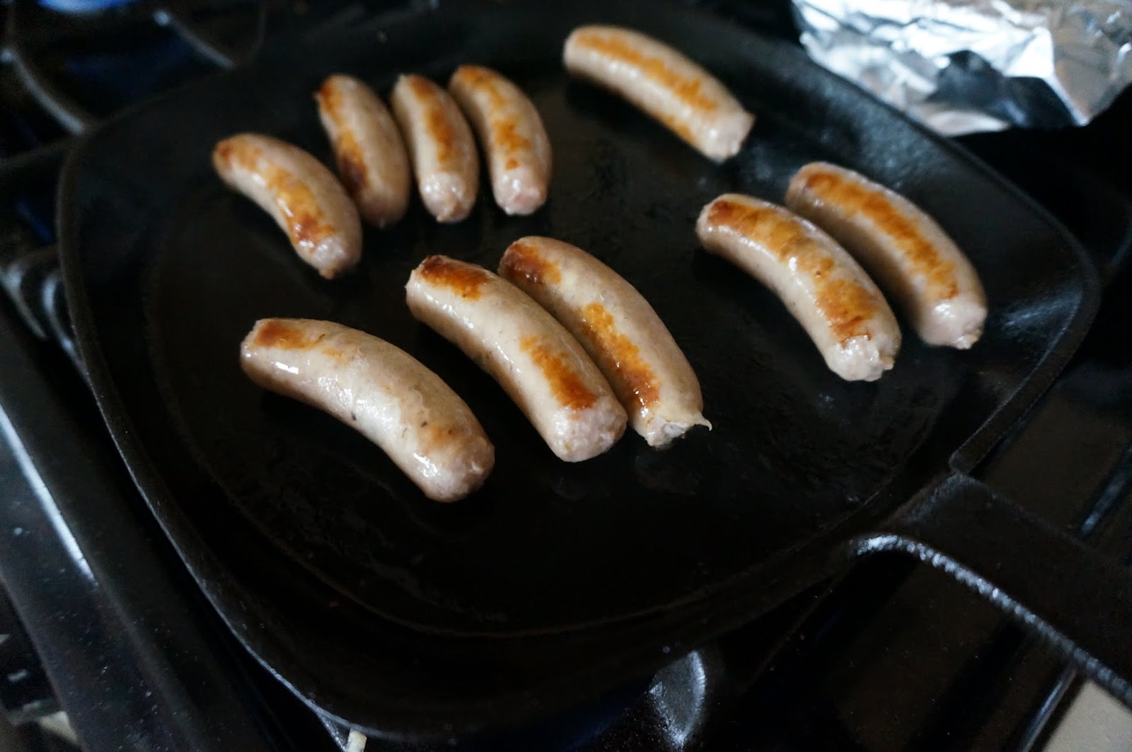 Homemade Mini Bangers