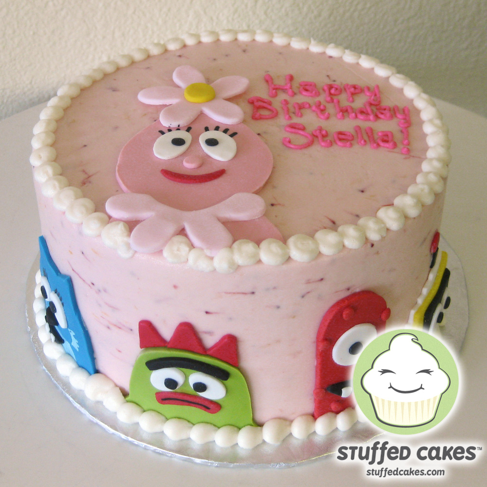 Stuffed Cakes: Gaga for Gabba! Yo Gabba Gabba Cakes and Cupcake Toppers