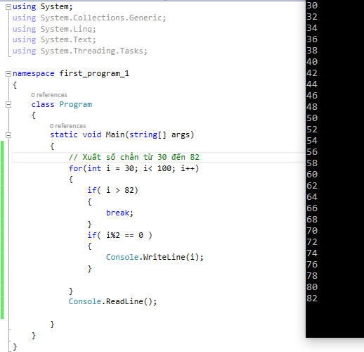 Bài 11: Câu lệnh nhảy break và continue trong C# - Lập trình