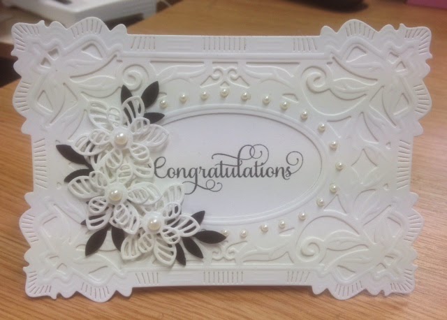 Jackie's Craft Creations: Congratulations card