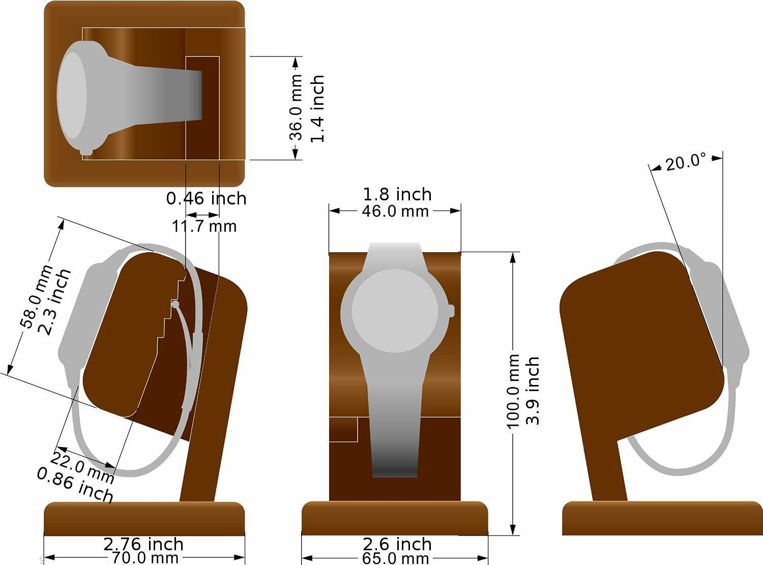 My Eastern Watch Collection: Wooden Display Stand for Wristwatches, A ...