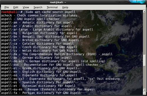 Aspell Linux command - KaliTut