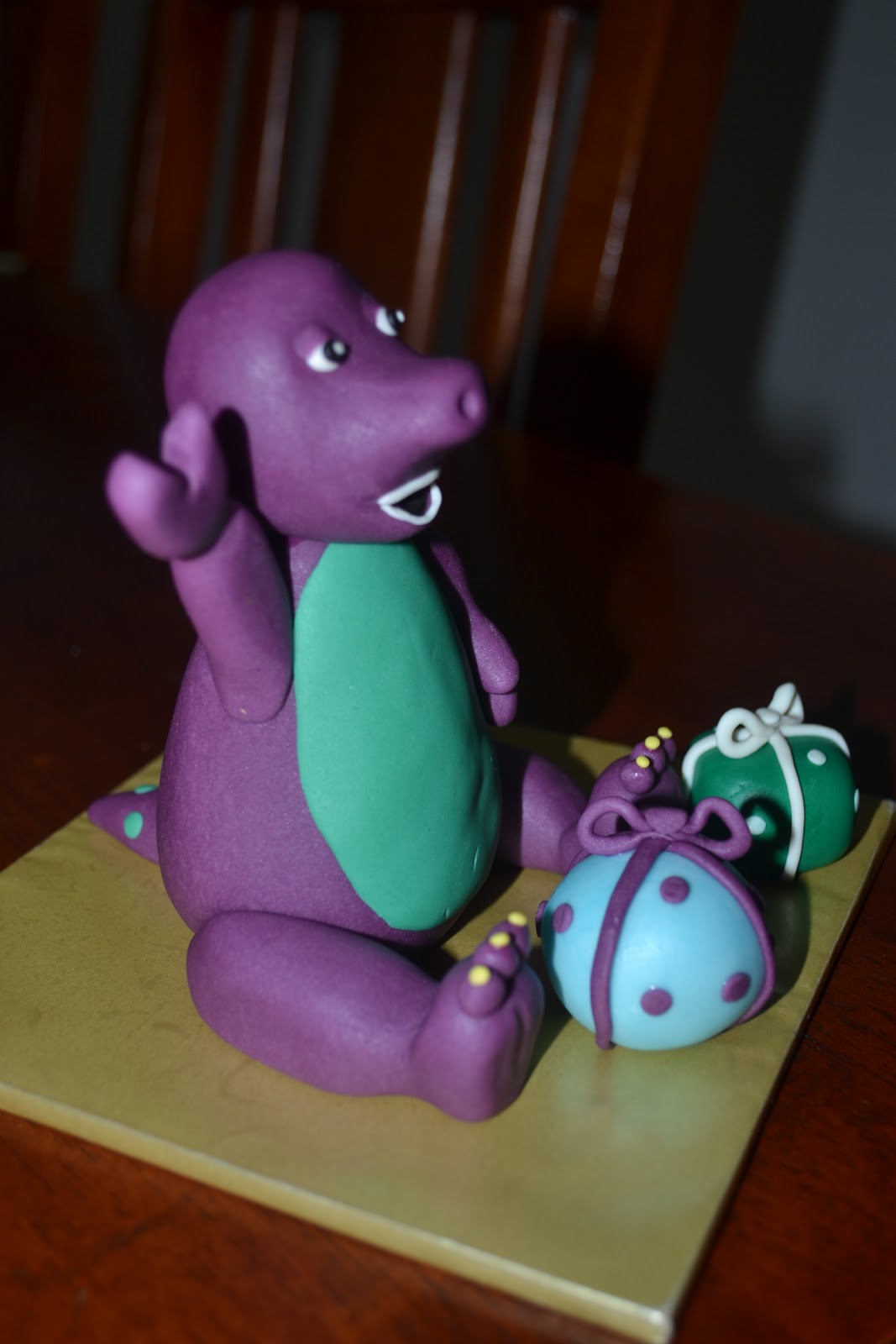 Cakes, Cakes N more: Barney Cake Topper