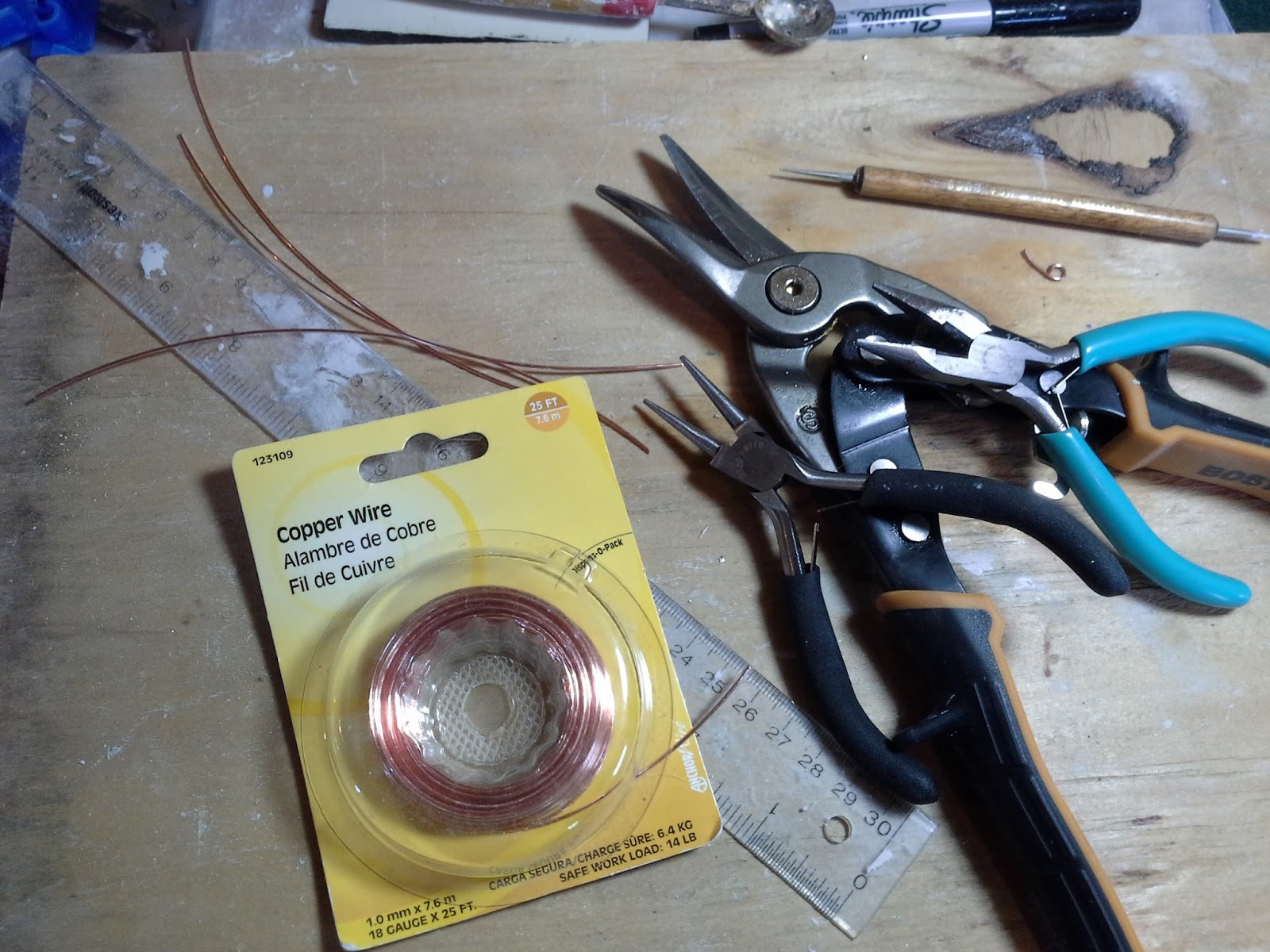 Combat Medic to Ceramic Artist: Tutorial Time - Making Copper Wire ...