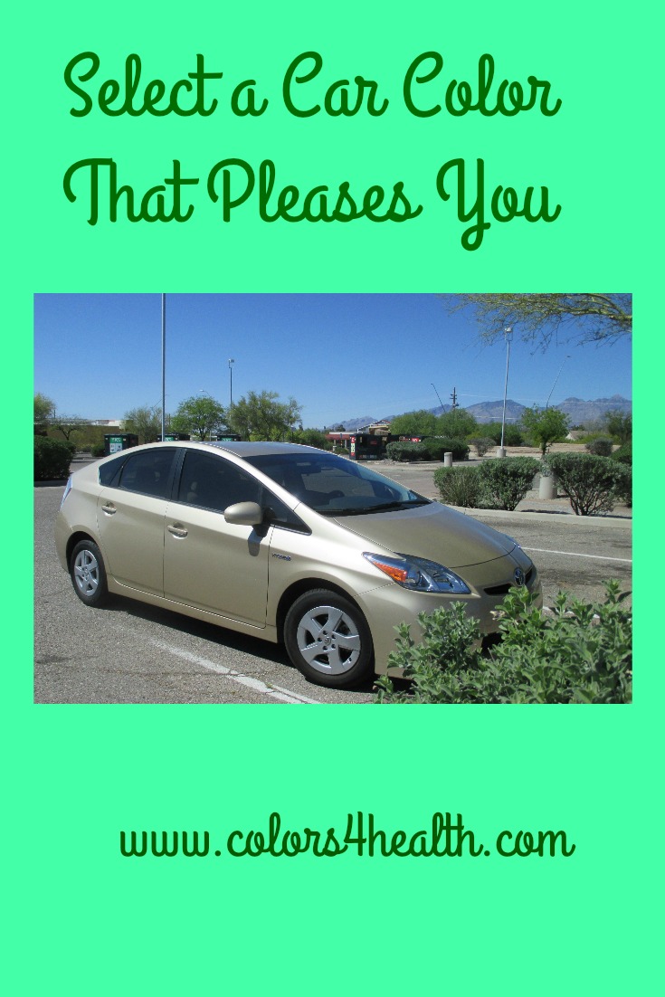 Colors 4 Health: Select a Car Color That Pleases You