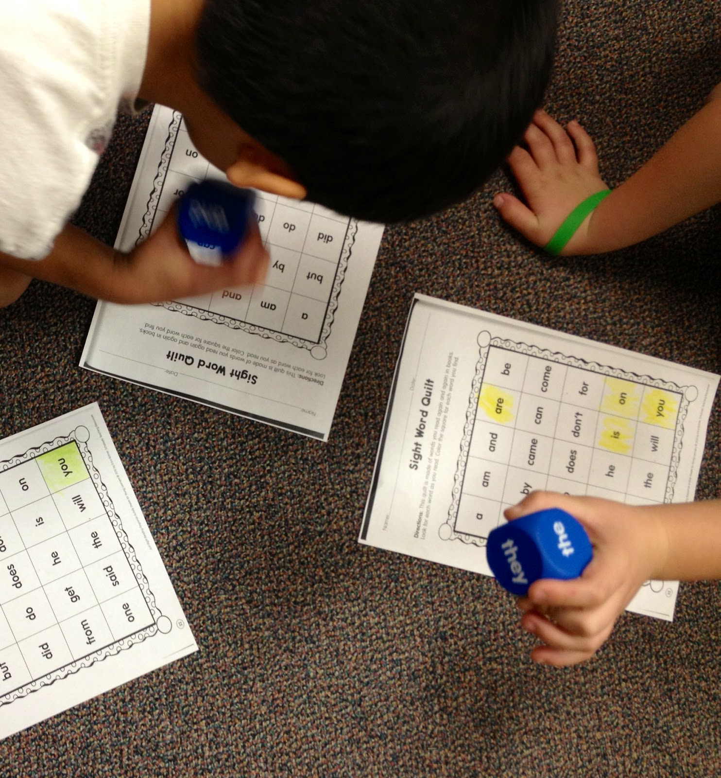 10's Frame Trains & Sight Word Cubes (MPM Supplies) - Susan Jones Teaching