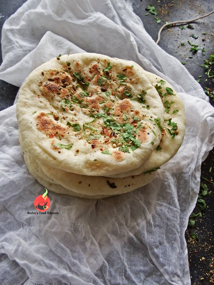 Bread Kulcha (Stove Top Recipe) | How to Make Bread Kulcha | Bread ...