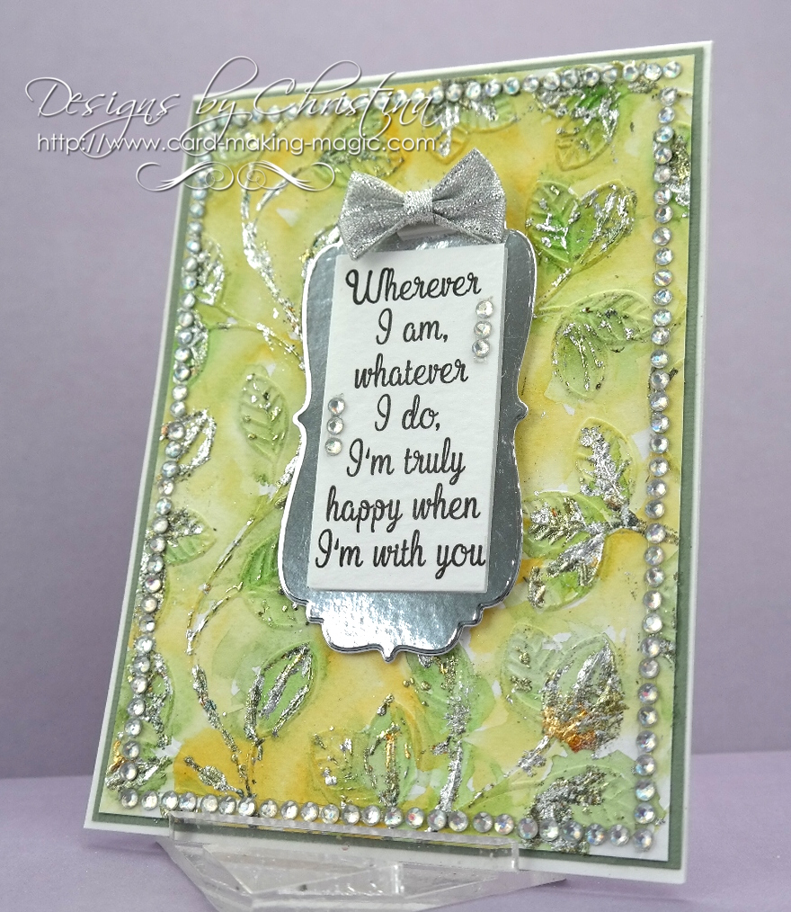 Flowers, Ribbons and Pearls: New Embossing Folders