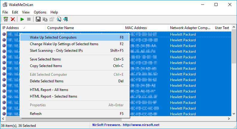 Computer2know: สั่งเปิดเครื่องพีซี HP ด้วย Wake-on-LAN (WOL)