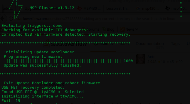 Arduino Gr Getting Started With Msp430 Launchpad 0114