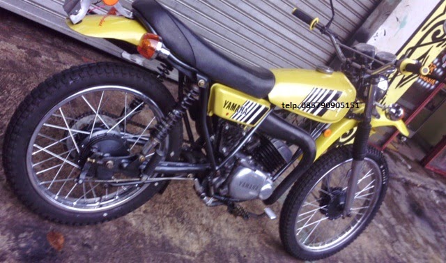 FOR SALE YAMAHA DT100 ENDURO FULL RESTORASI - JAKARTA - LAPAK MOBIL DAN MOTOR BEKAS