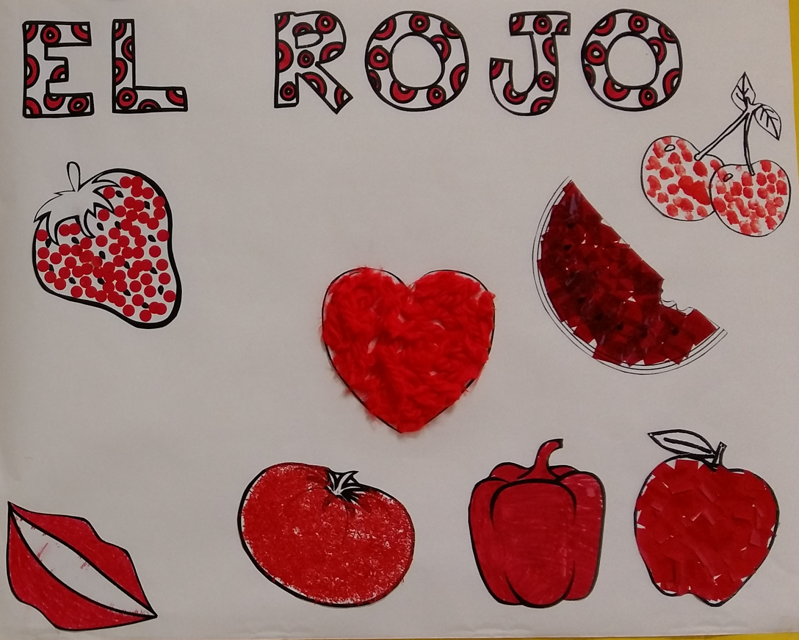 Los peques del Sanra: El color rojo (3 años)