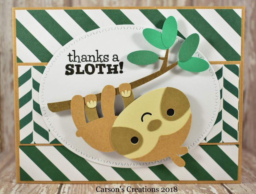 Carson's Creations: Thanks a Sloth