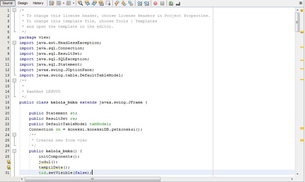 Java neatbeans: Membuat Sistem CRUD dan Search Di Java NetBeans