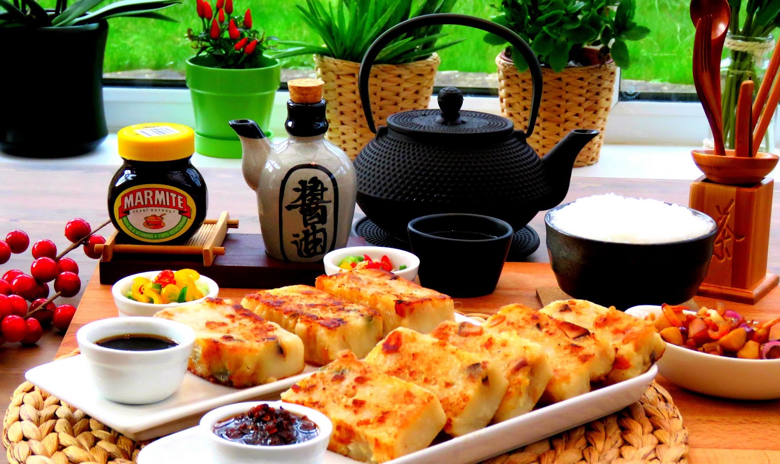 Josephine's Recipes: How To Make Chinese Turnip Cakes | Dim Sum ...