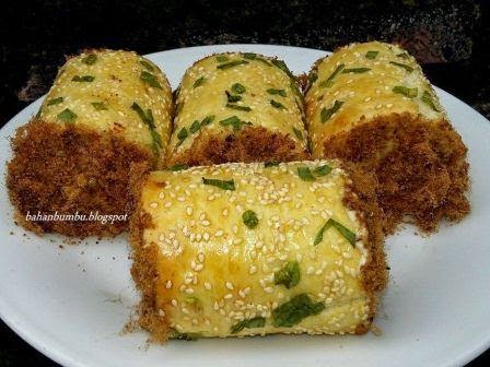 Resep Membuat Roti Gulung Isi Abon (Floss Roll Bun) | Bahan Bumbu Aneka ...