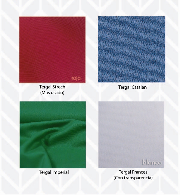 TERGAL (TELAS/TEXTILES) | Visual shock