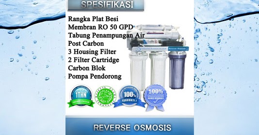 Filter Air RO Reverse Osmosis Catano | Filter Air Catano Murah ...