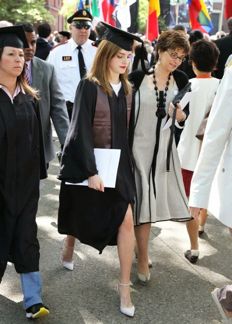 Emma Watson's Brown University Graduation Pictures