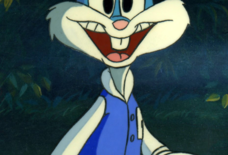 Cartoonatics: Buster Bunny Cel -- Tiny Toon Adventures