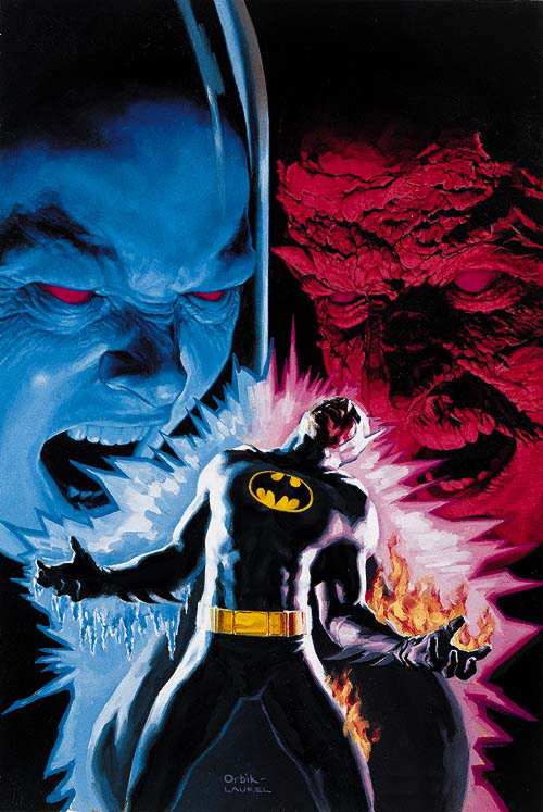 Artastic Avenjer: Hot and cold Batman...